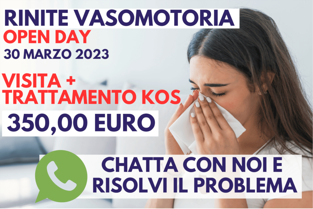 Rinite Vasomotoria: curarla con il metodo K.O.S. - OrtognaticaRoma